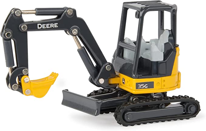 1/50 Scale ERTL John Deere 35G Mini Excavator – Titan Diecast LLC