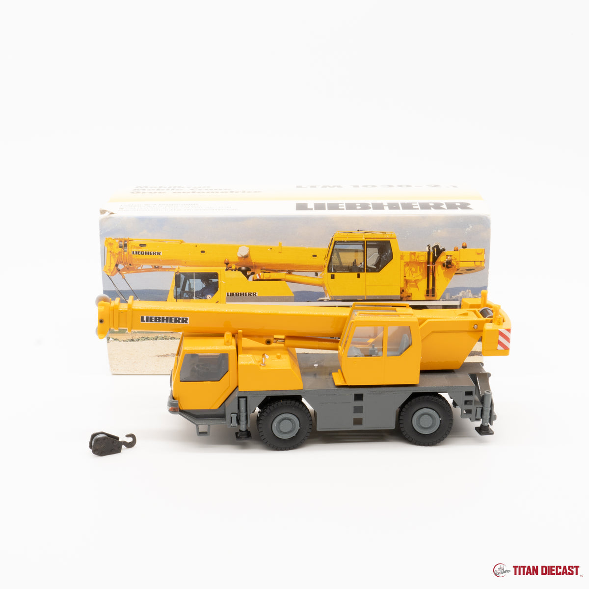 1/50 Scale Conrad Liebherr LTM1030 Mobile Crane – Titan Diecast LLC