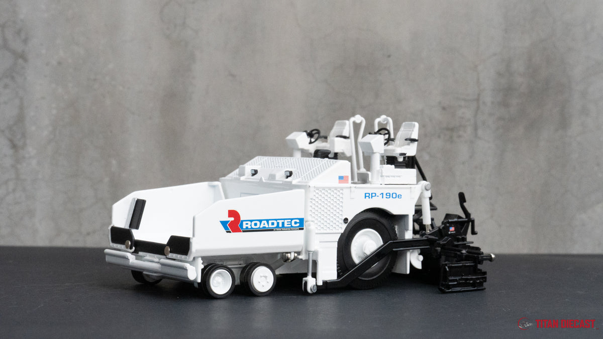 USED, NO BOX - 1/50 First Gear Roadtec RP190E Paver – Titan Diecast LLC