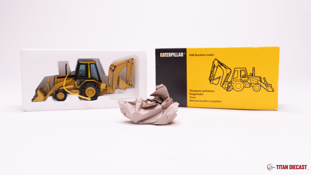 MO-8 NZG Cat 416B Backhoe – Titan Diecast LLC