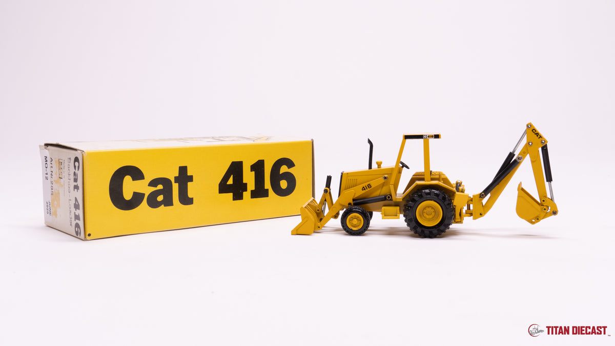 MO-12 NZG Cat 416 Backhoe – Titan Diecast LLC