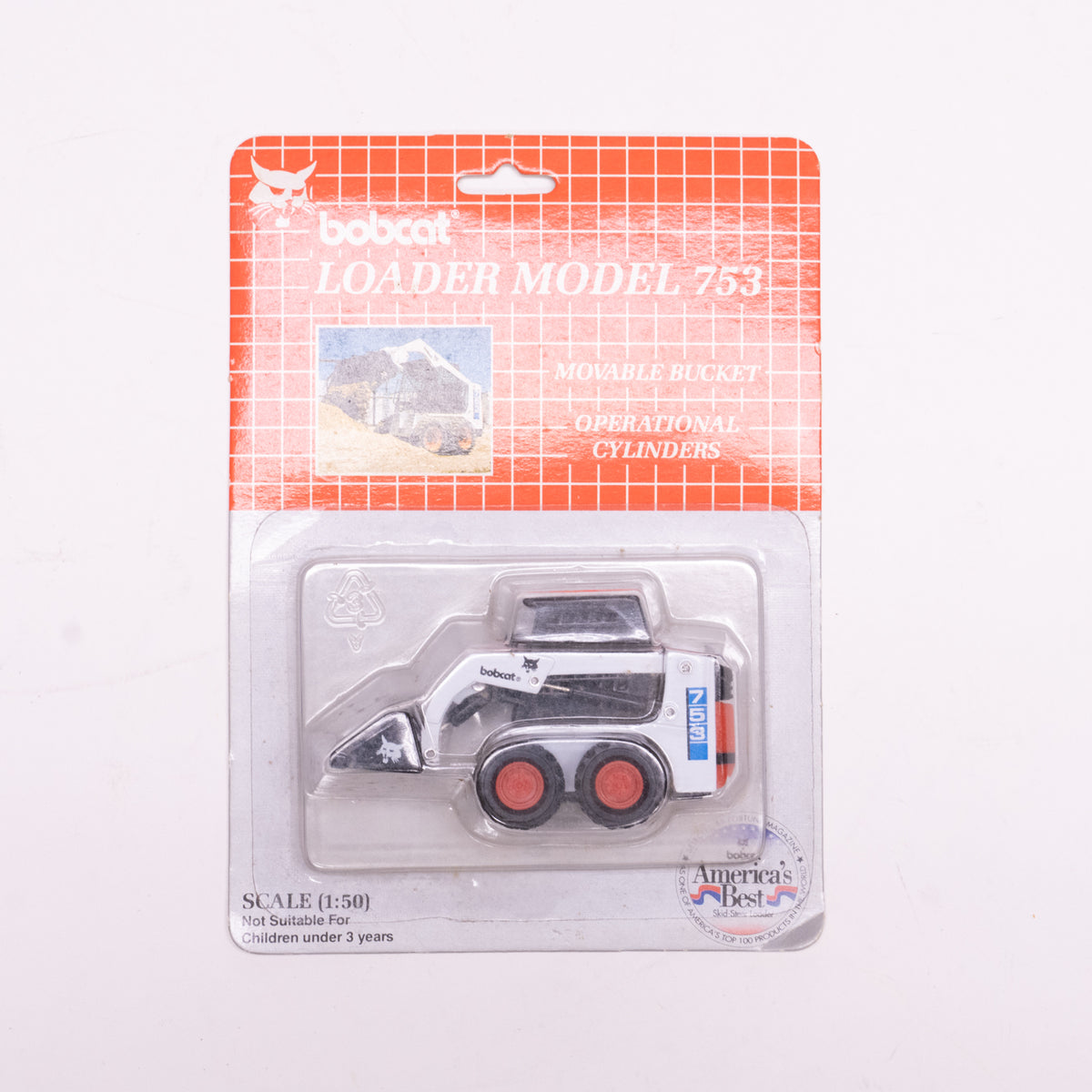 MD-128 Bobcat 753 Skid Steer – Titan Diecast LLC