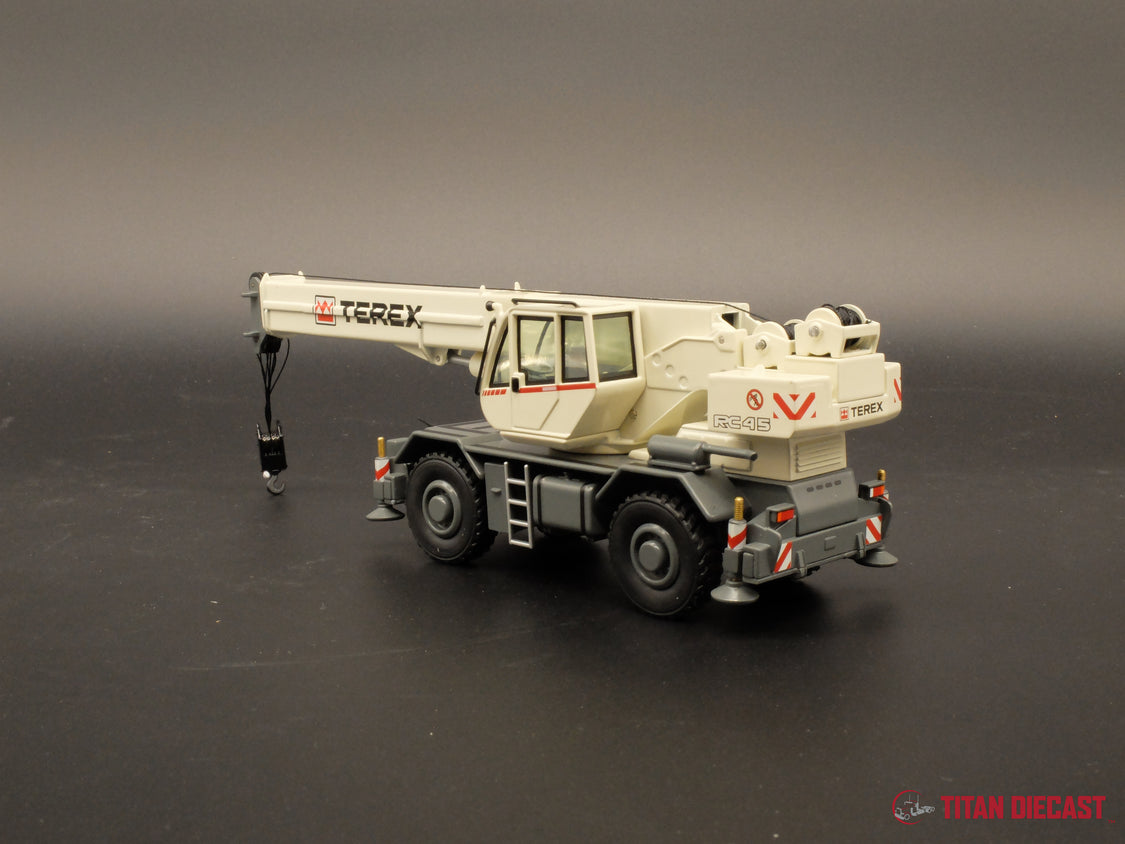 1/50 Scale NZG Terex Bendini RC45 Rough Terrain Crane – Titan Diecast LLC